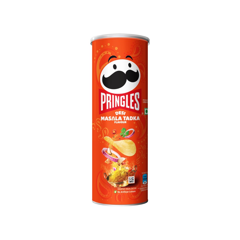 Pringles Desi Masala Tadka Potato Chips Price - Buy Online at ₹111 in India