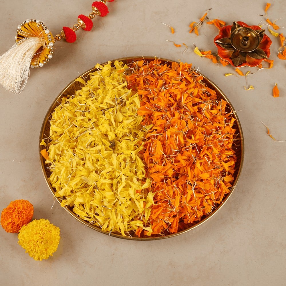Mix Marigold Flower Petals (Genda) Price - Buy Online at Best Price in ...