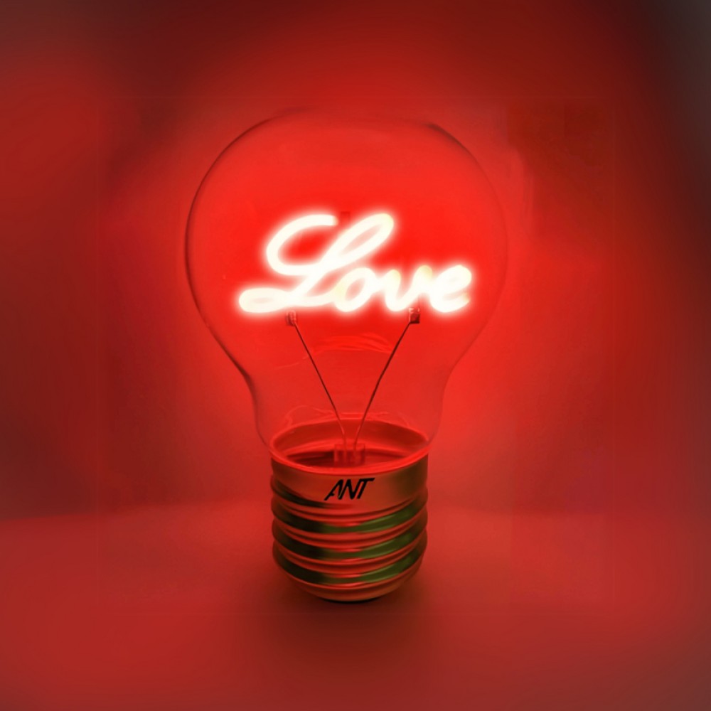 Led Love Light Bulb 4.72 W Night Lamp (Red) - ANT Price - Buy Online at ...