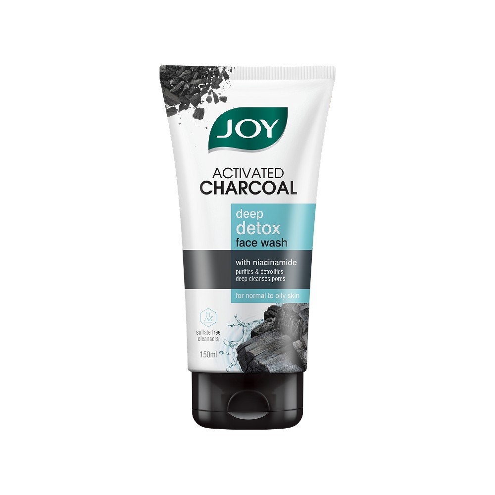 Joy Activated Charcoal Face Wash 150 ml Price - Buy Online at Best ...