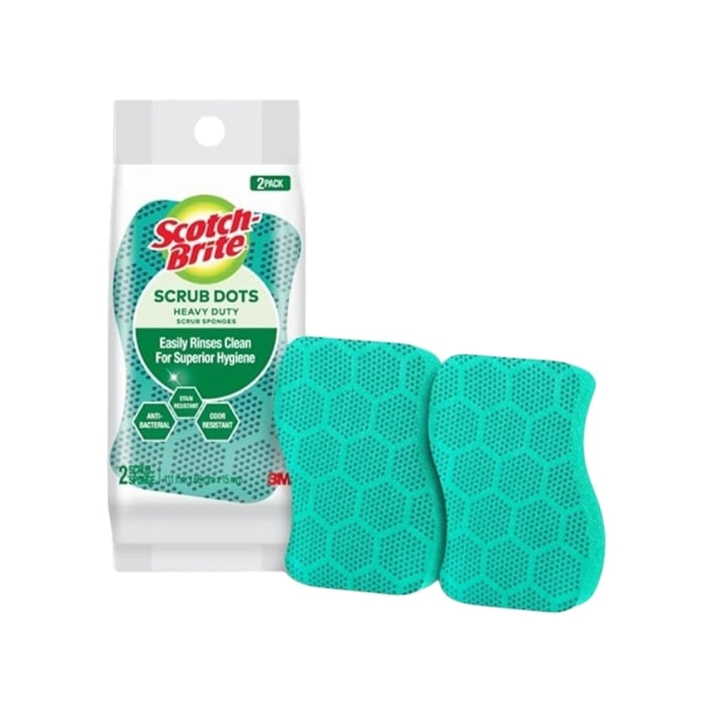 Scotch Brite Heavy Duty Sponge Scrub Dots Price - Buy Online at ₹170 in ...