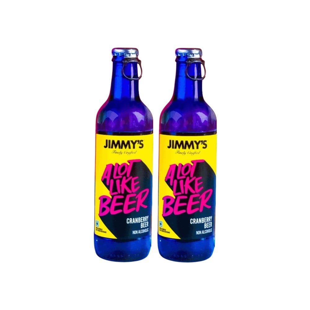 Jimmy's Cranberry Non-Alcoholic Beer - Pack of 2 Price - Buy Online at ...