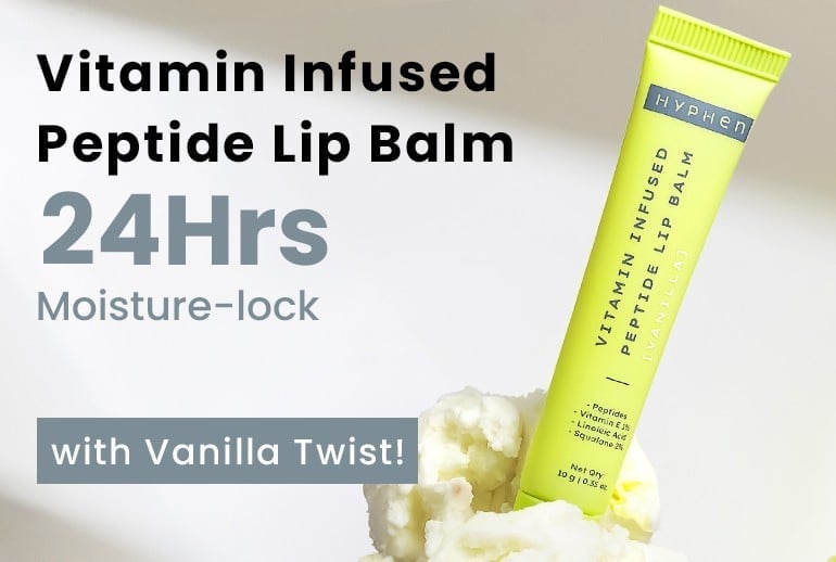 Hyphen Vitamin Infused Peptide Lip Balm (Vanilla) Price - Buy Online at ...