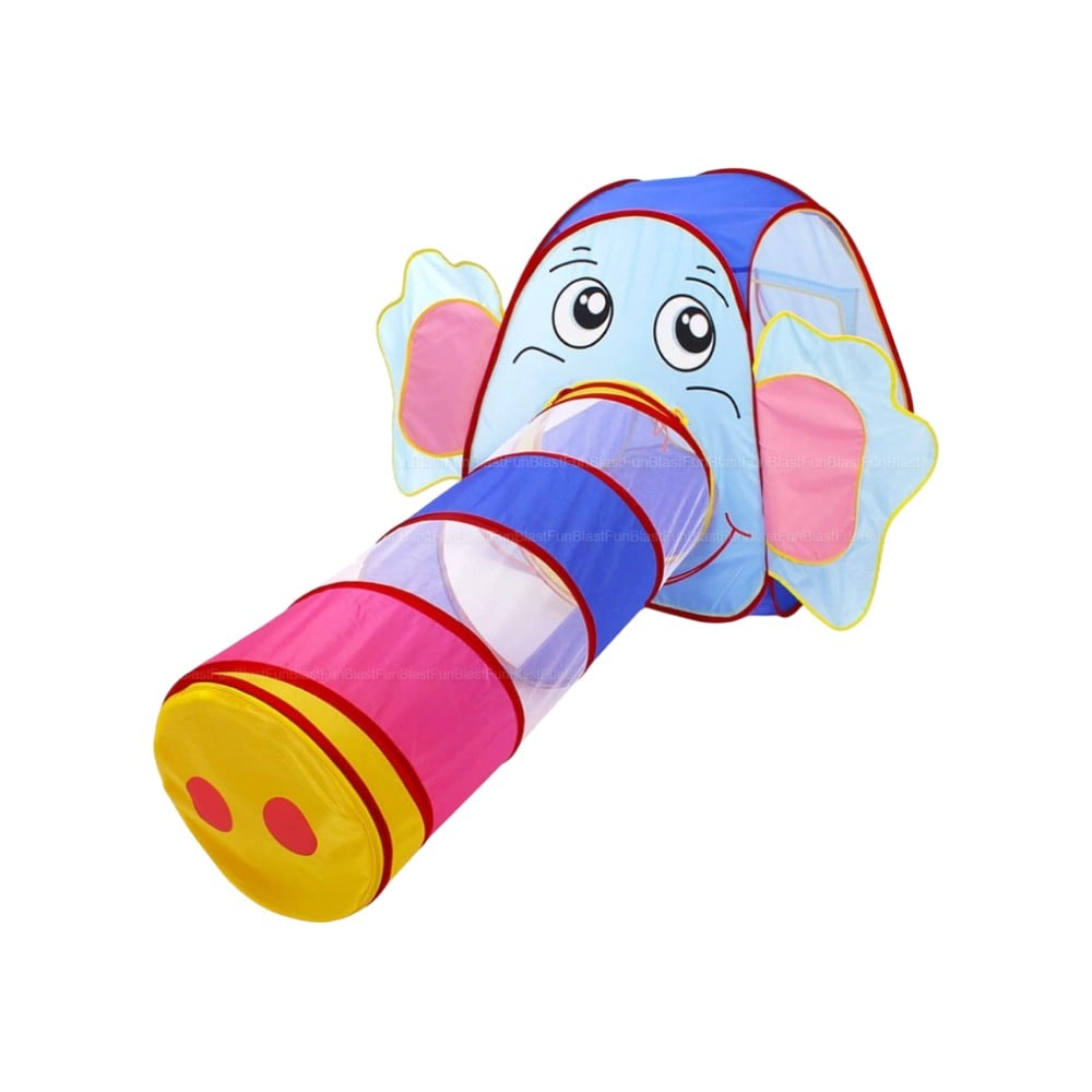 FunBlast Elephant Trunk Tunnel Play Tent for Kids Price - Buy Online at ...