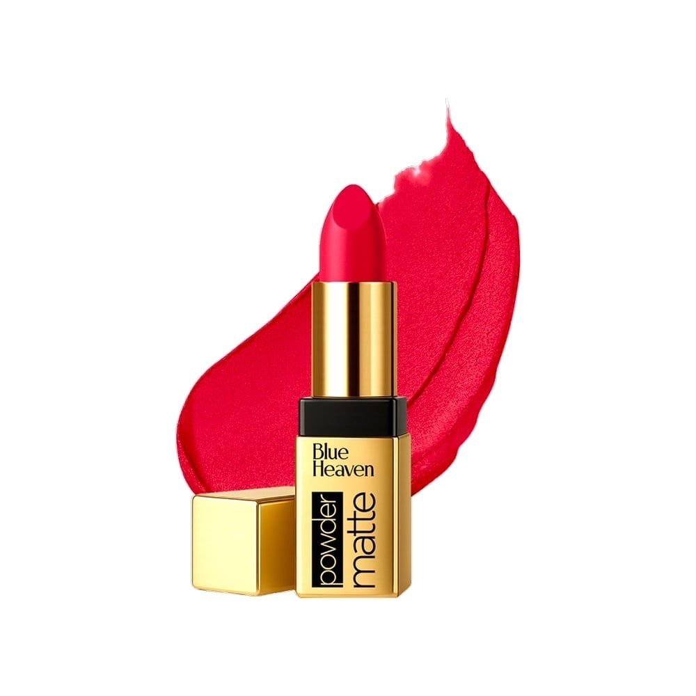 Blue Heaven Powder Matte Lipstick (Ruby Glow) Price - Buy Online at ...