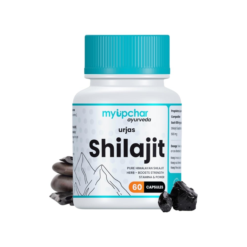 Myupchar Ayurveda Urjas Pure Himalayan Shilajit Capsule Price - Buy ...