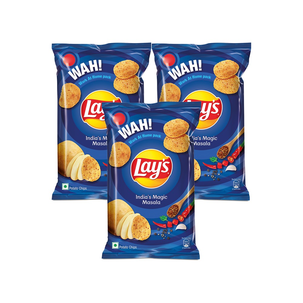 Lay's India's Magic Masala Potato Chips (80 g) - Pack of 3 Price - Buy ...