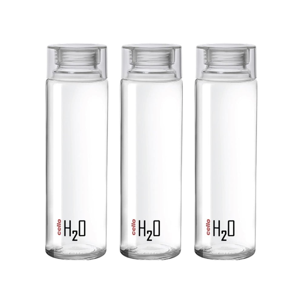 Cello H2O Plastic Bottle Set Price - Buy Online at ₹399 in India