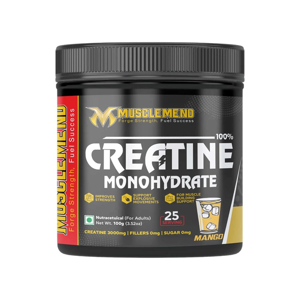 Musclemend Creatine Monohydrate (Mango) Price - Buy Online at Best ...