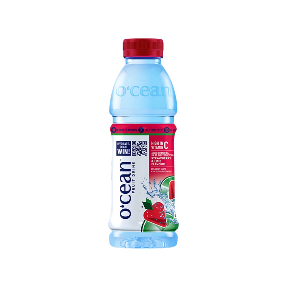 O'cean Strawberry & Lime Flavoured Water Price - Buy Online at ₹67 in India