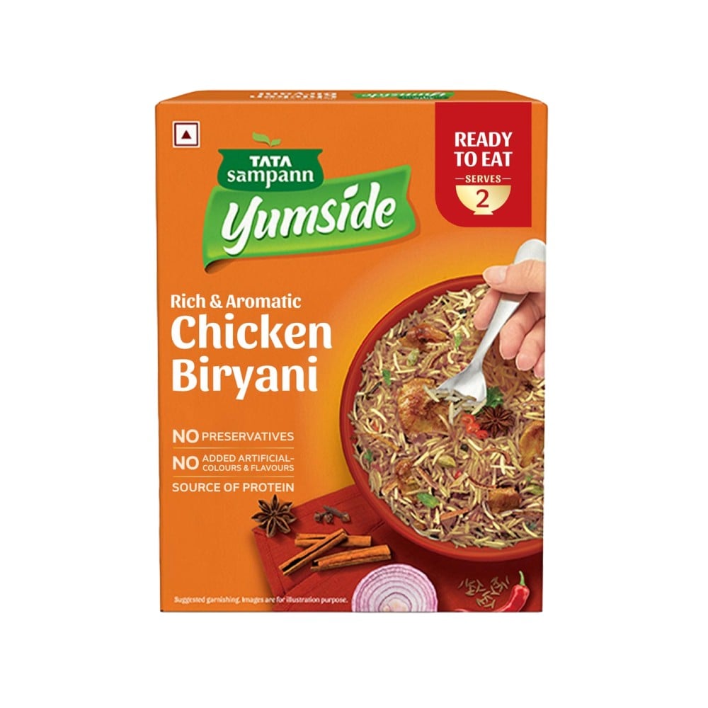Tata Sampann Yumside Chicken Biryani - Ready to Eat Price - Buy Online ...