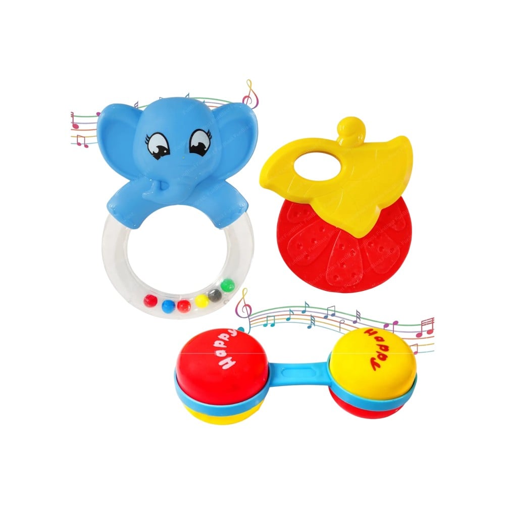 FunBlast Attractive Sound Baby Rattle Set Price - Buy Online at Best ...