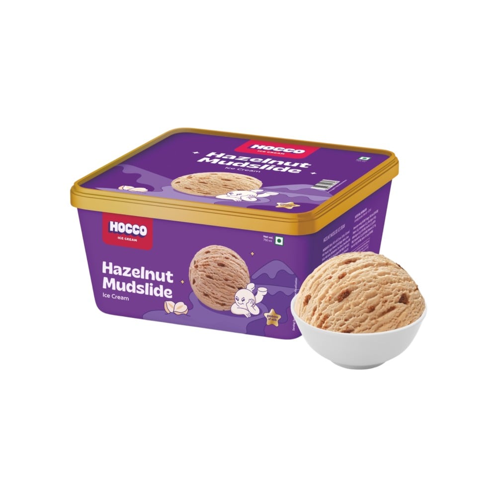 Hocco Hazelnut Mudslide Ice Cream Tub Price - Buy Online at ₹306 in India