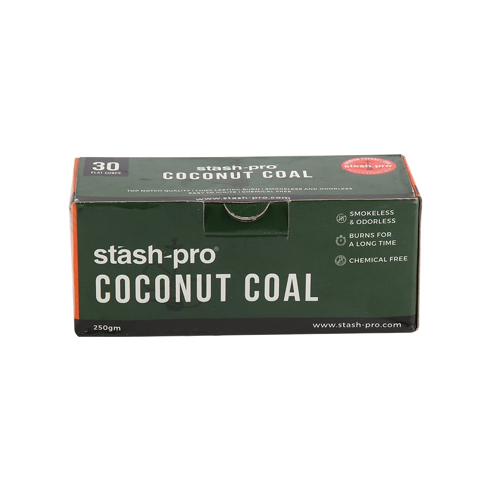 Flat Coconut Hookah Coal Cubes by Stash Pro Price - Buy Online at ₹180 ...