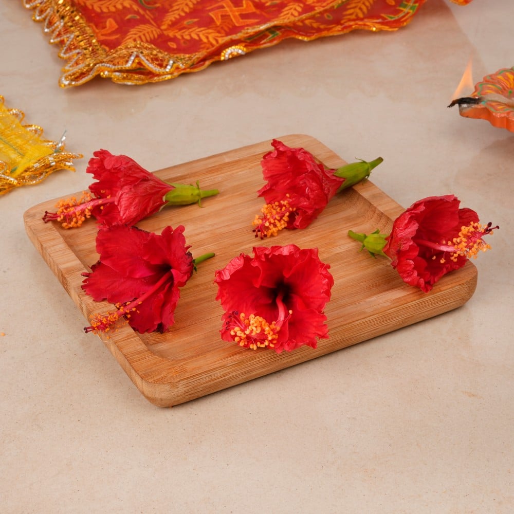 Hibiscus Flowers (Gudhal) Price - Buy Online at Best Price in India
