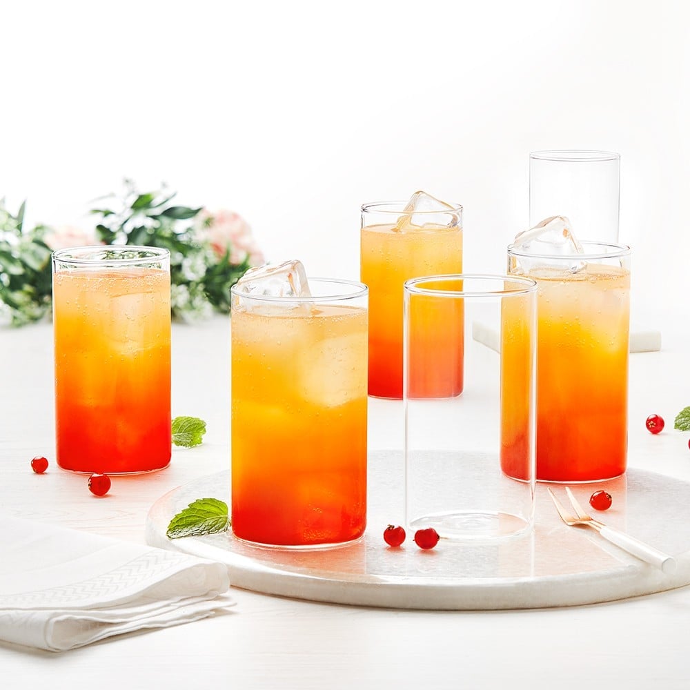 Borosil Drinking Glass (Microwave Safe) (Borosilicate Glass) Price ...