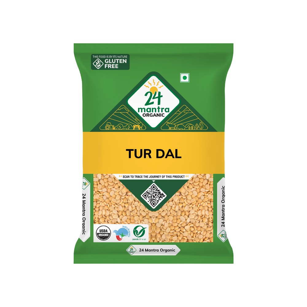 24 Mantra Organic Tur / Arhar Dal Price - Buy Online at ₹261 in India