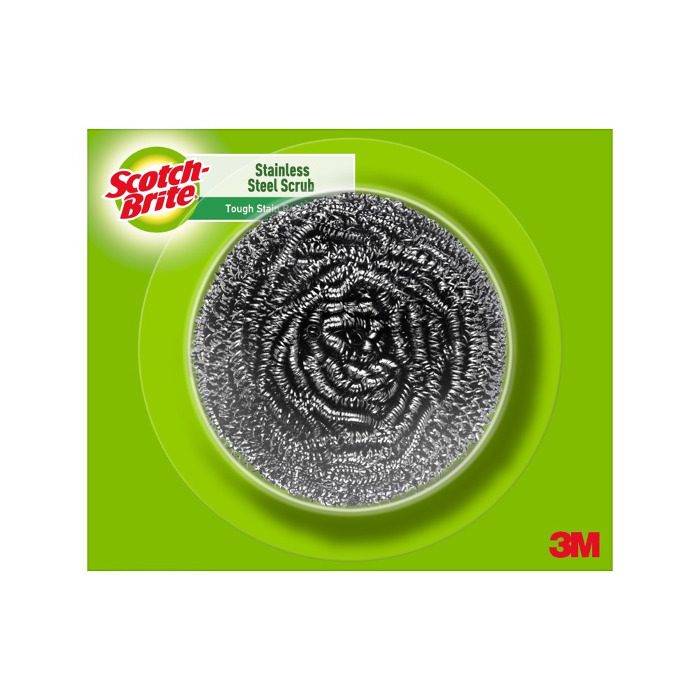 Scotch Brite Stainless Steel Scrubber Ball Price - Buy Online at ₹20 in ...