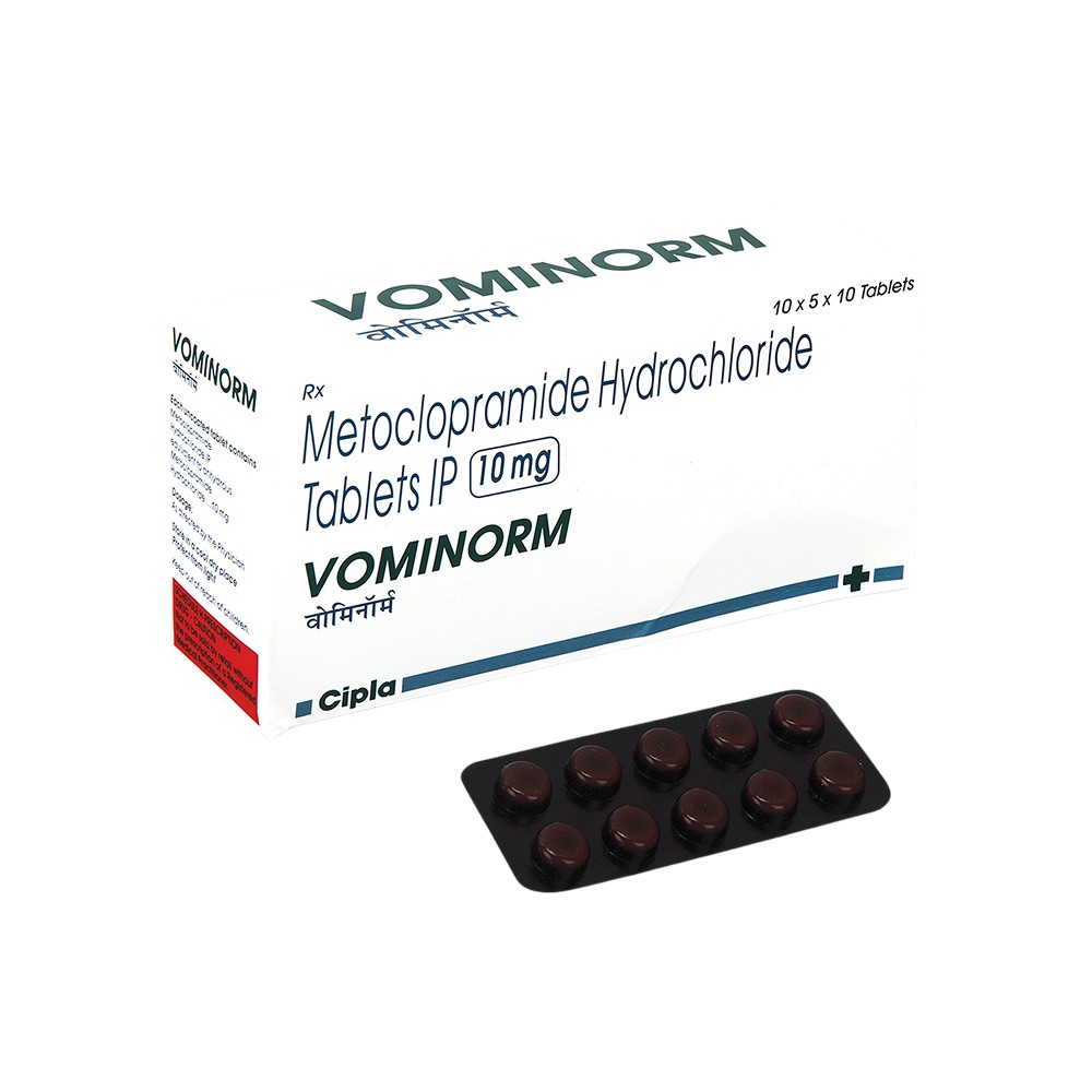 Vominorm 10mg Strip Of 10 Tablets Price - Buy Online at Best Price in India