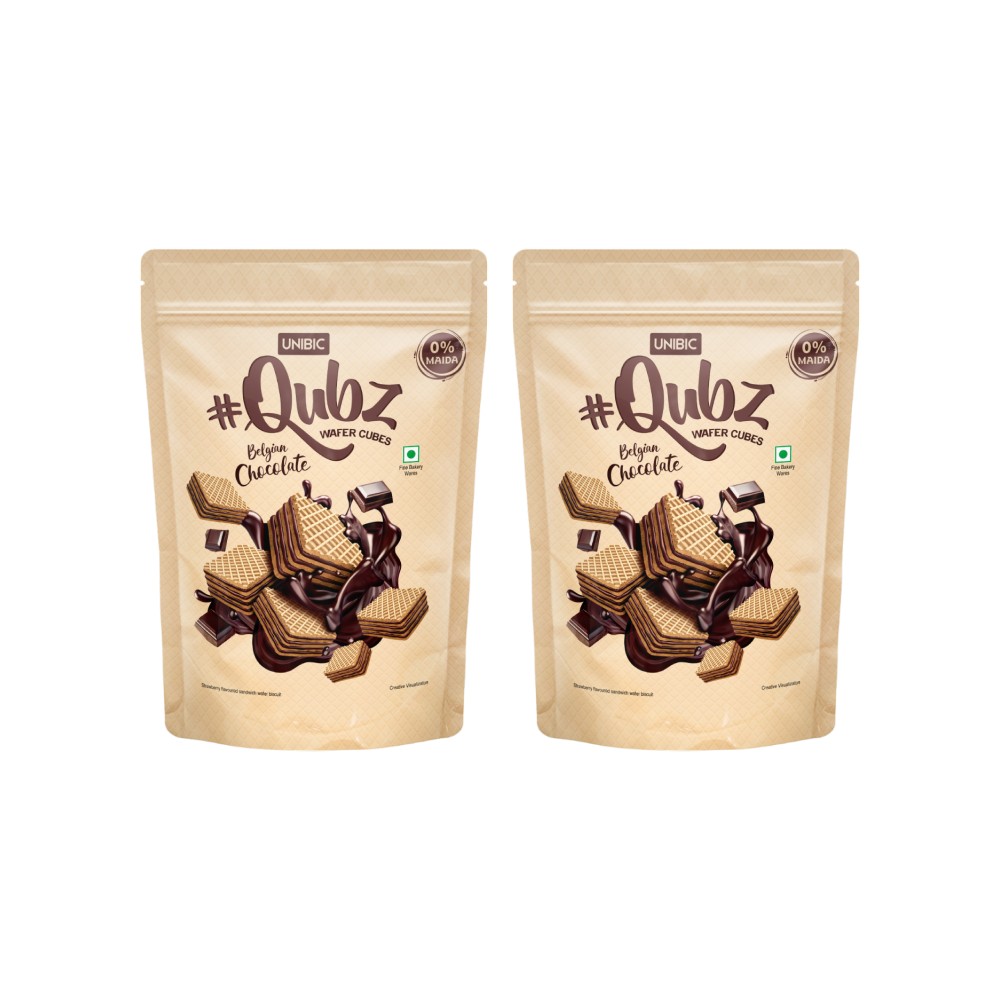 Unibic Qubz Belgian Chocolate Wafer Cube - Pack of 2 Price - Buy Online ...