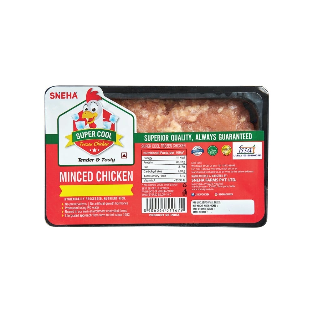 Sneha Super Cool Frozen Chicken Keema /Minced Price - Buy Online at ...