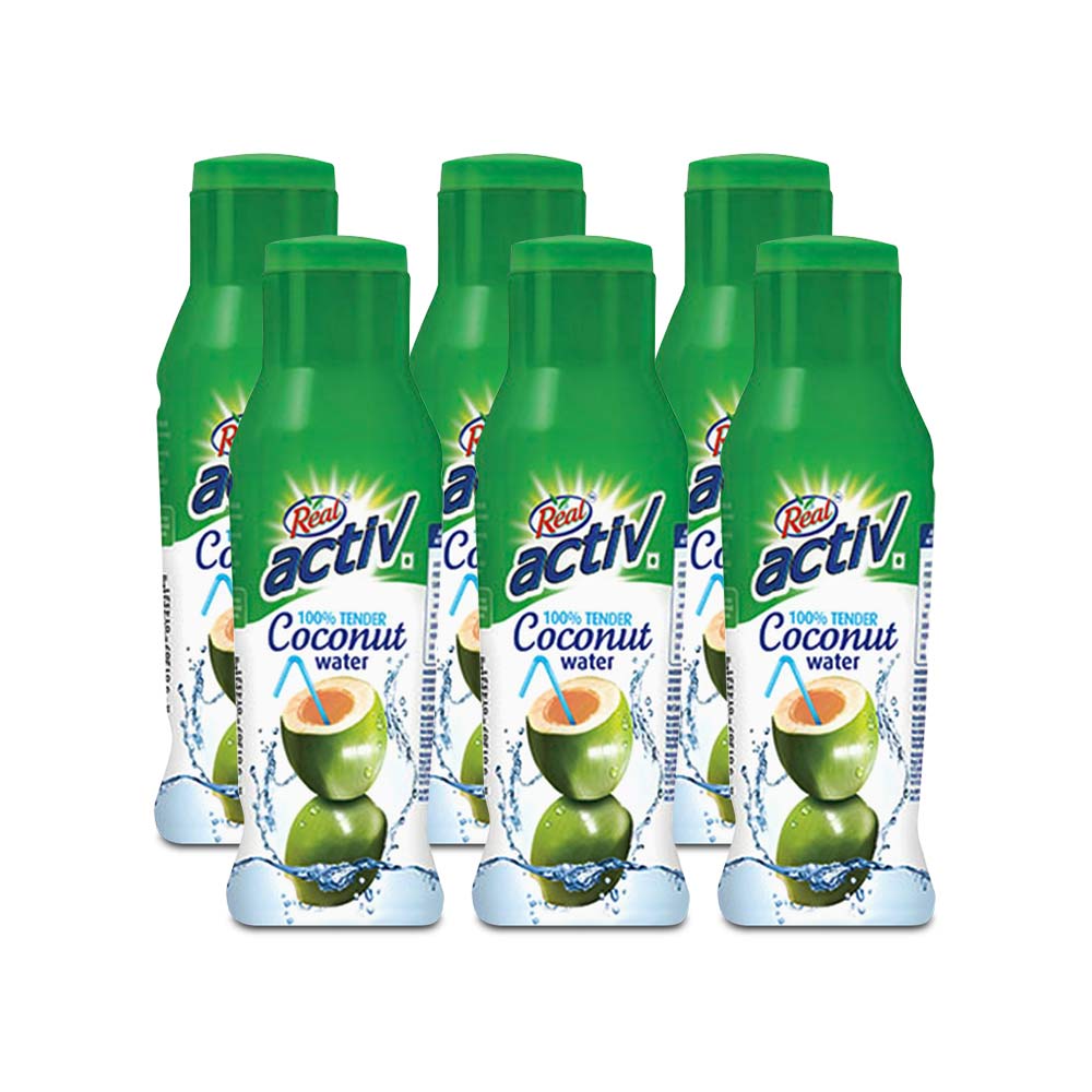 Real Activ 100% Tender Coconut Water - Pack of 6 Price - Buy Online at ...