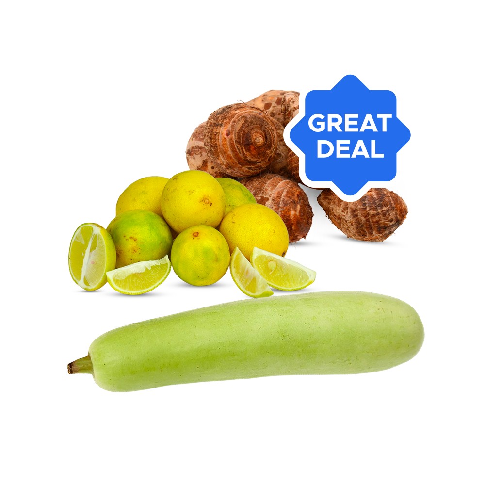 Colocasia + Bottle Gourd + Lemon Combo Price - Buy Online at Best Price ...