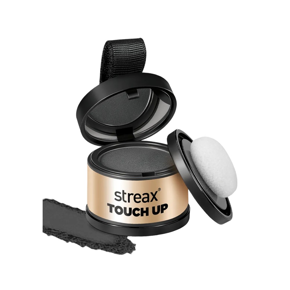 Streax Root Touch-Up Hair Powder (Black) Price - Buy Online at ₹499 in ...