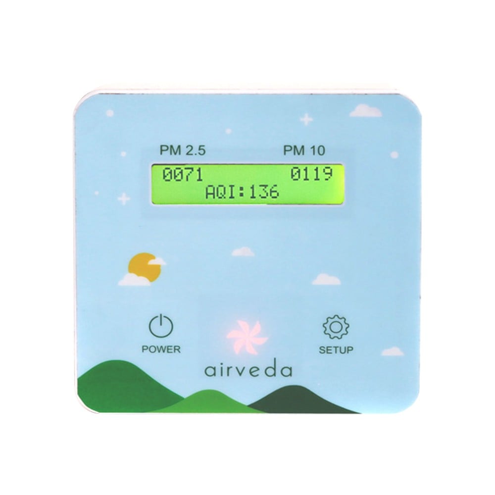Airveda PM2.5 PM10 App-Enabled AQI Monitor Price - Buy Online at ₹13000 ...