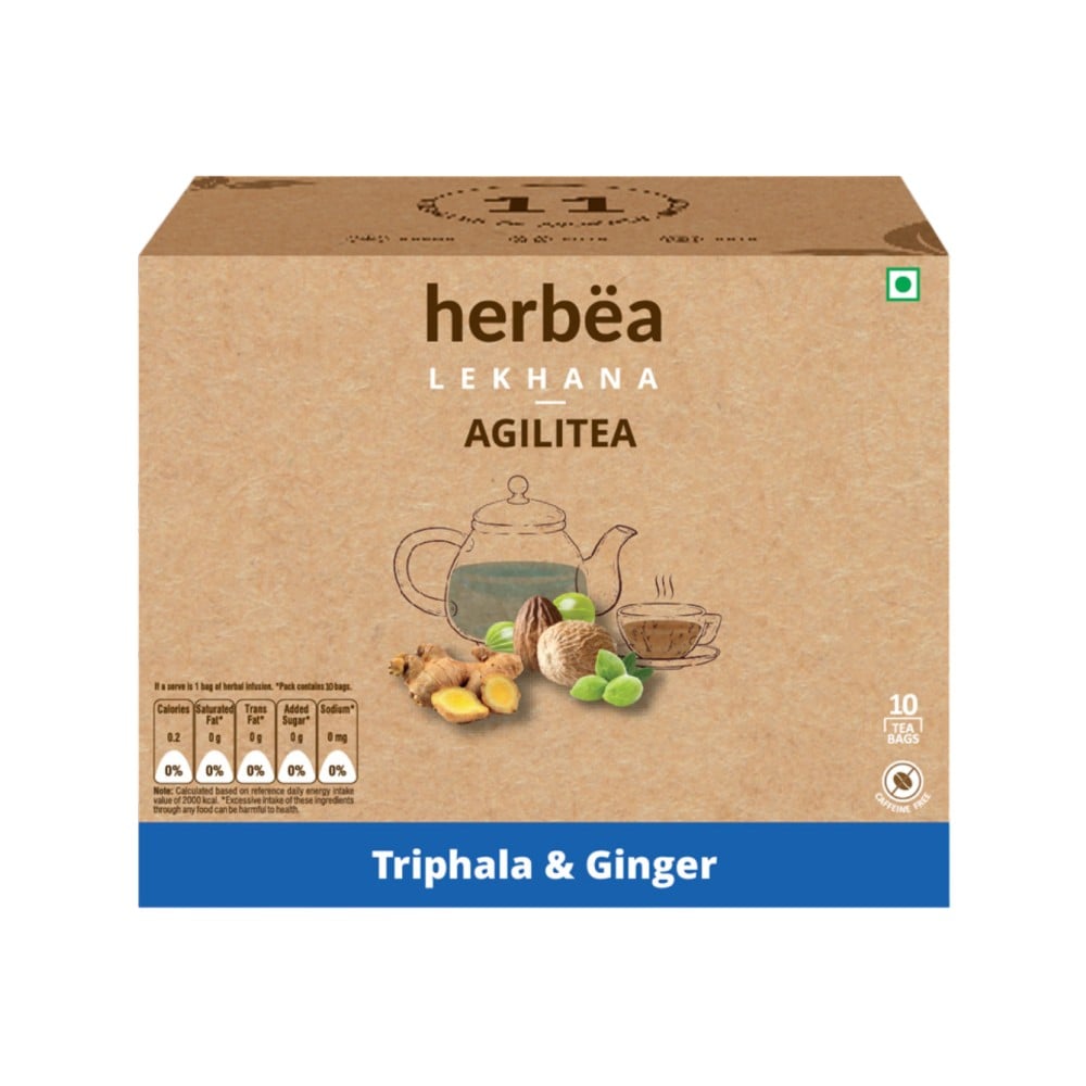 Herbea Agili Herbal Infusion Triphala & Ginger Price - Buy Online at ...