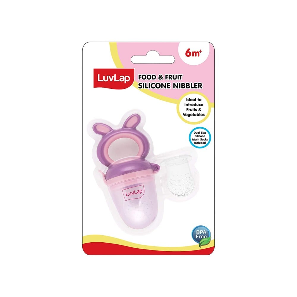 LuvLap Silicone Food/Fruit Baby Nibbler with Extra Mesh Price - Buy ...