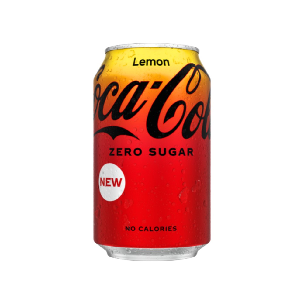 Coca-Cola Lemon Soft Drink (Zero Sugar) 330 ml Price - Buy Online at ...