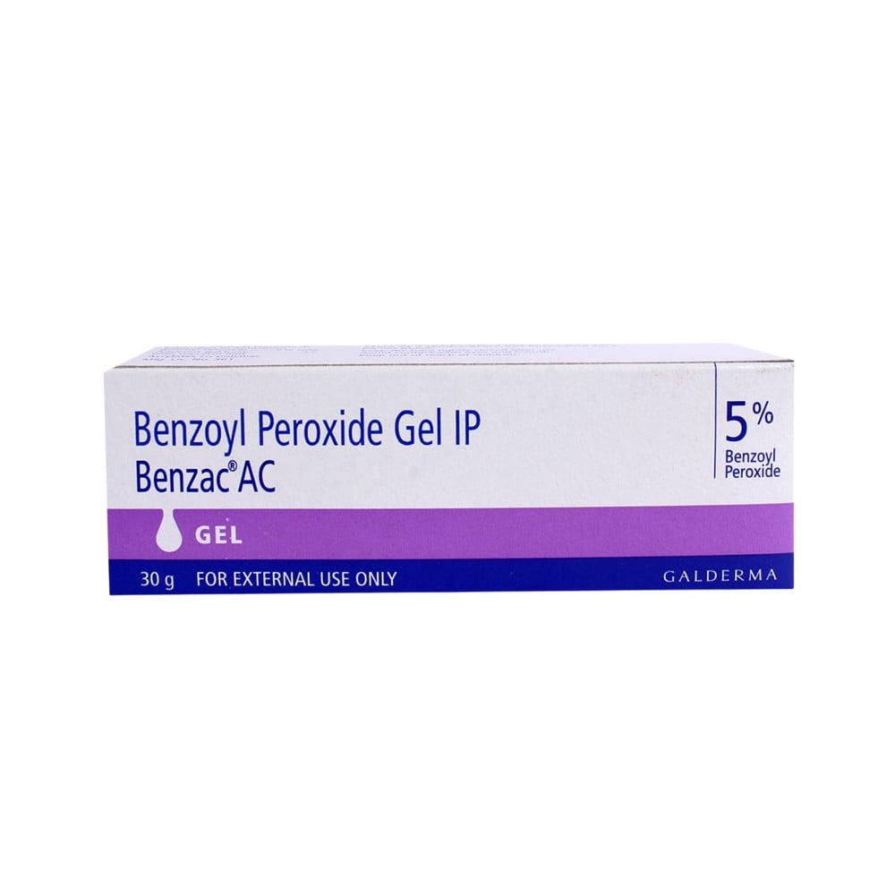 Benzac AC 5% Gel Price - Buy Online at ₹234 in India