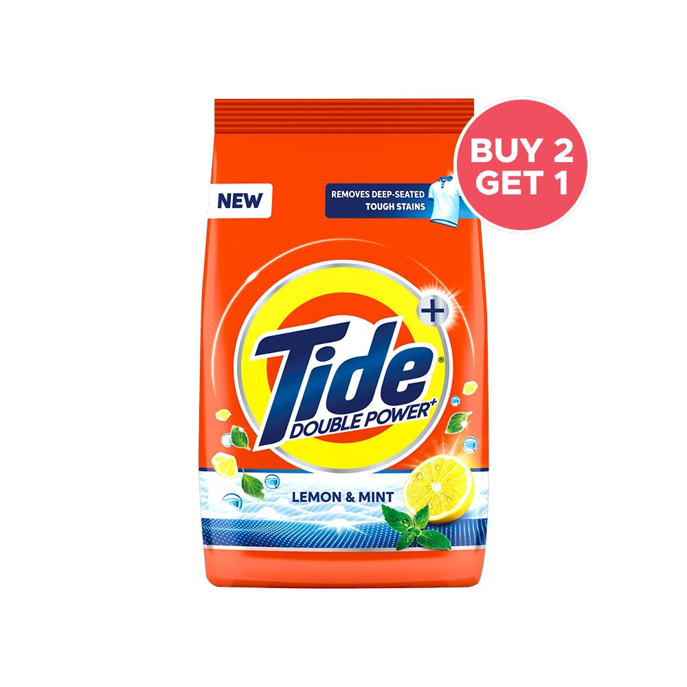 Tide Plus Detergent Powder Lemon & Mint - Buy 2 Get 1 Free Price - Buy ...