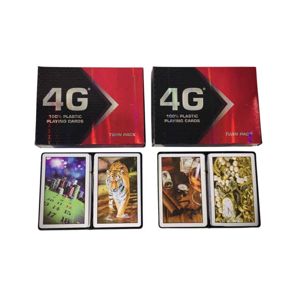 4G Premium Plastic Playing Cards Price - Buy Online at Best Price in India