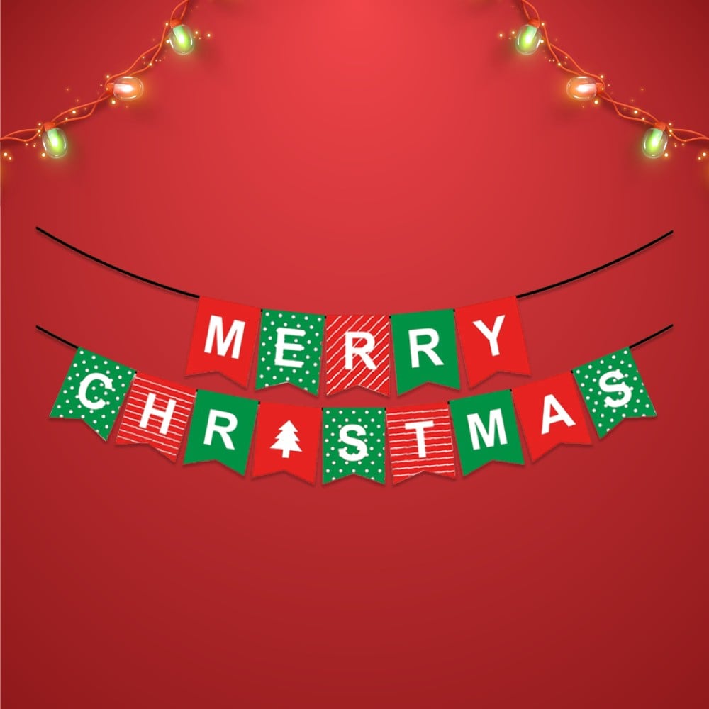 Merry Christmas Banner - Party Propz Price - Buy Online at Best Price ...