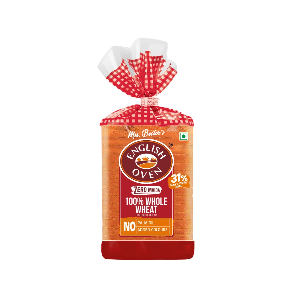 English Oven Zero Maida 100% Whole Wheat Bread Price - Buy Online at ...
