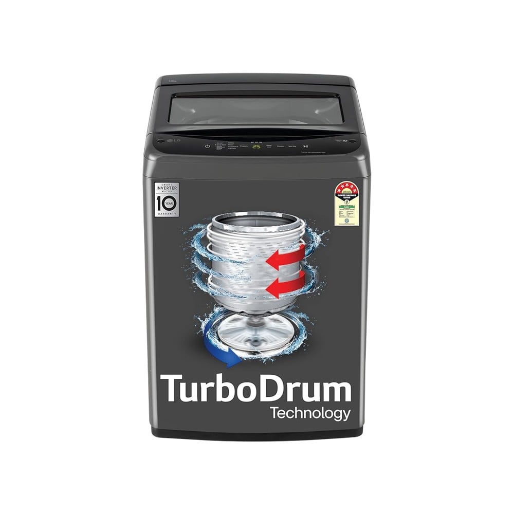 LG Top Load Washing Machine (Black, T80VBMB1Z) Price - Buy Online at ...