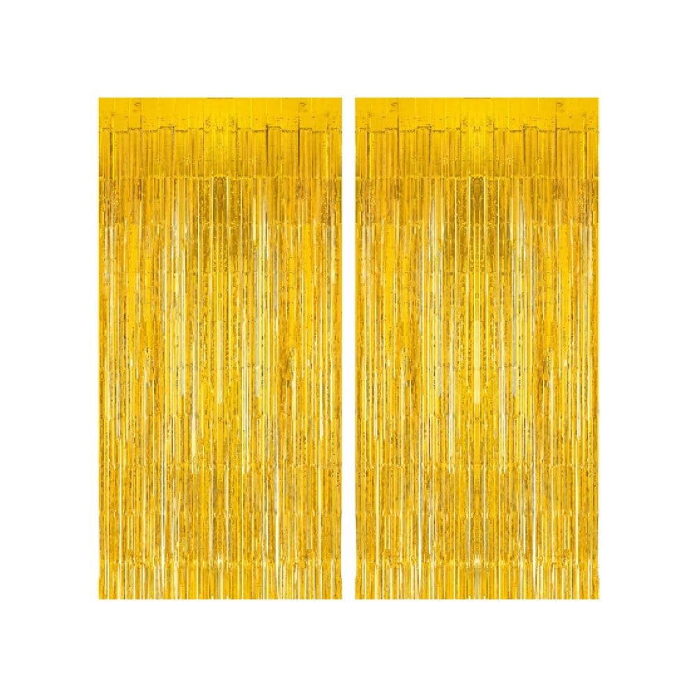 Decorative Metallic Fringe Foil Curtain by Flyloons Price - Buy Online ...