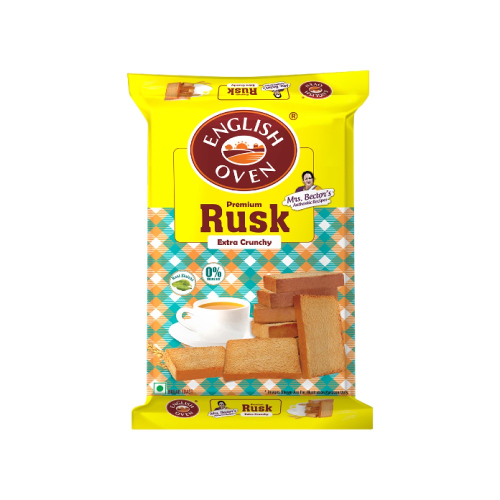 English Oven Extra Crunchy Premium Rusk Price - Buy Online at Best ...