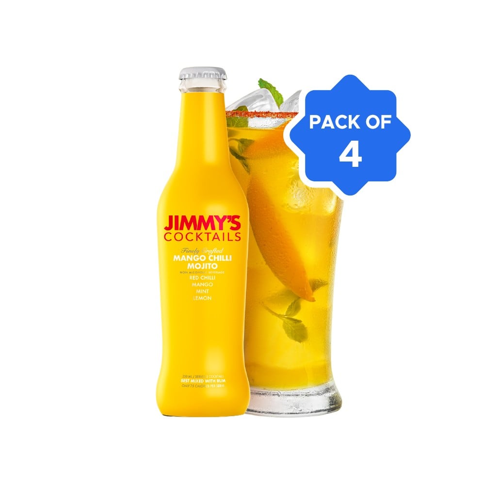 Jimmy's Mango Chilli Mojito Cocktail Mix - Pack of 4 Price - Buy Online ...