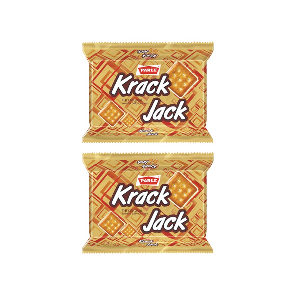 Parle Krackjack Crackers Sweet & Salty Biscuits - Pack of 2 Price - Buy ...