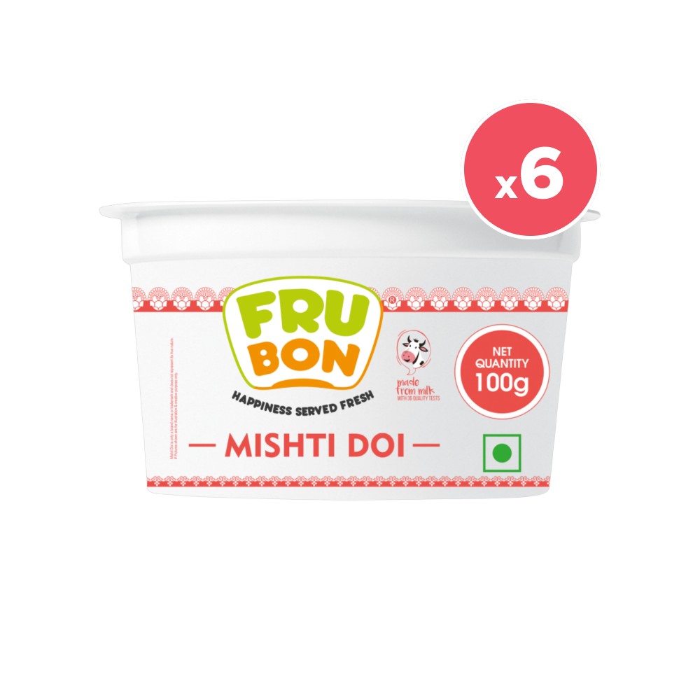 FruBon Mishti Doi - Pack of 6 Price - Buy Online at Best Price in India