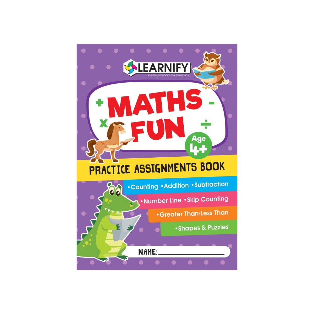 Maths Fun Practice Assignments Book Price - Buy Online at ₹158 in India