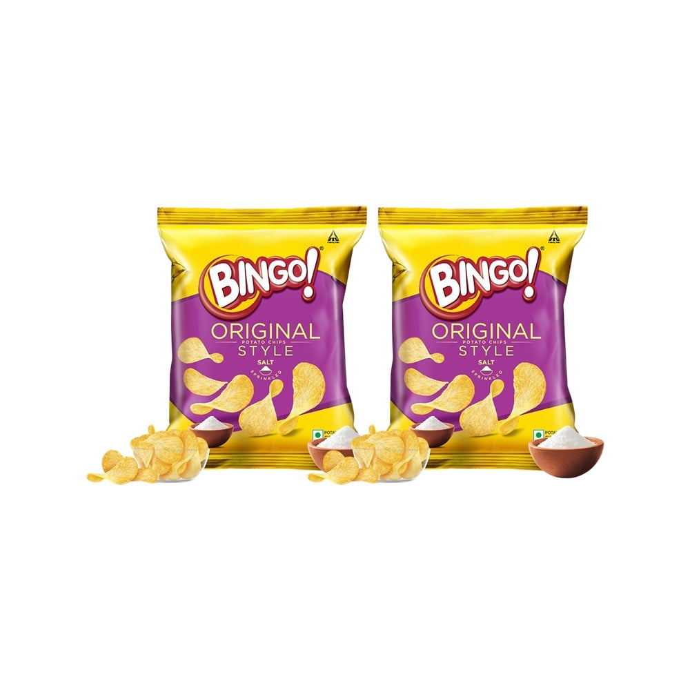 Bingo Original Style Salt Potato Chips - Pack of 2 Price - Buy Online ...