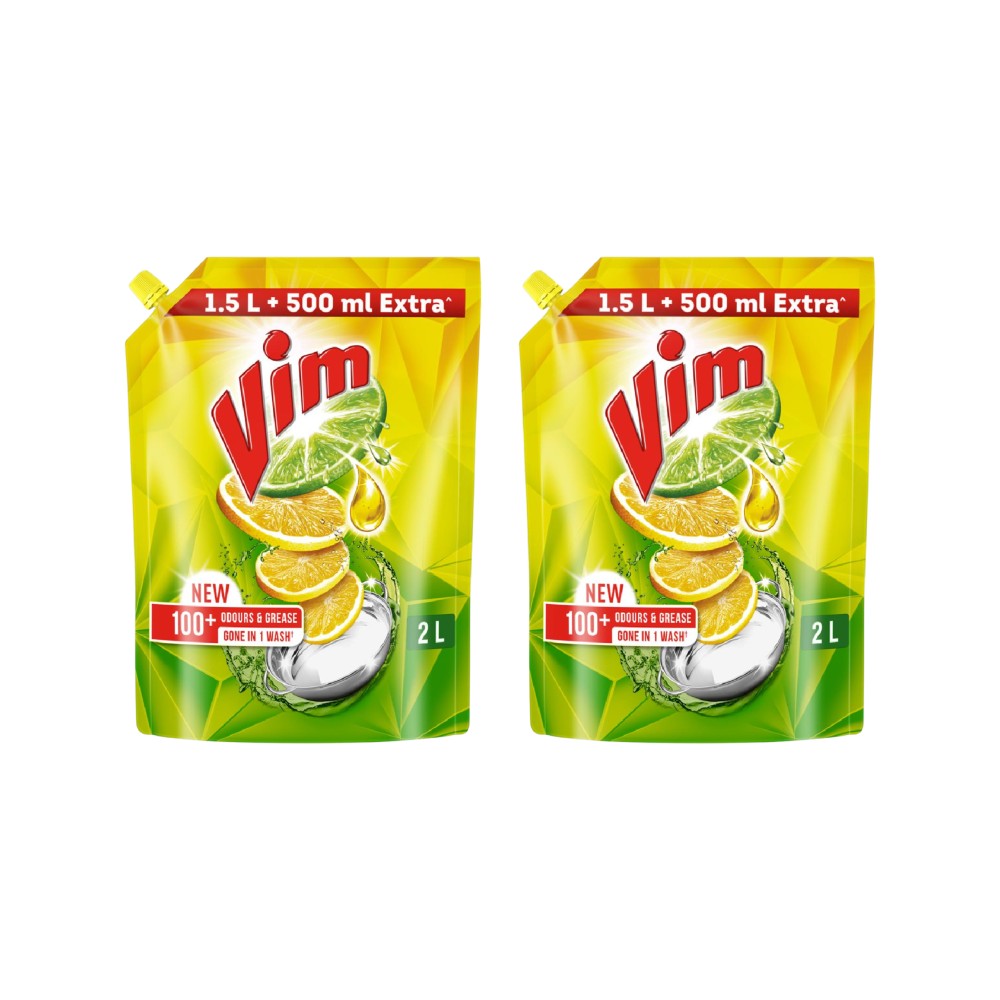 Vim Lemon Dishwash Gel - Pack of 2 Price - Buy Online at Best Price in ...