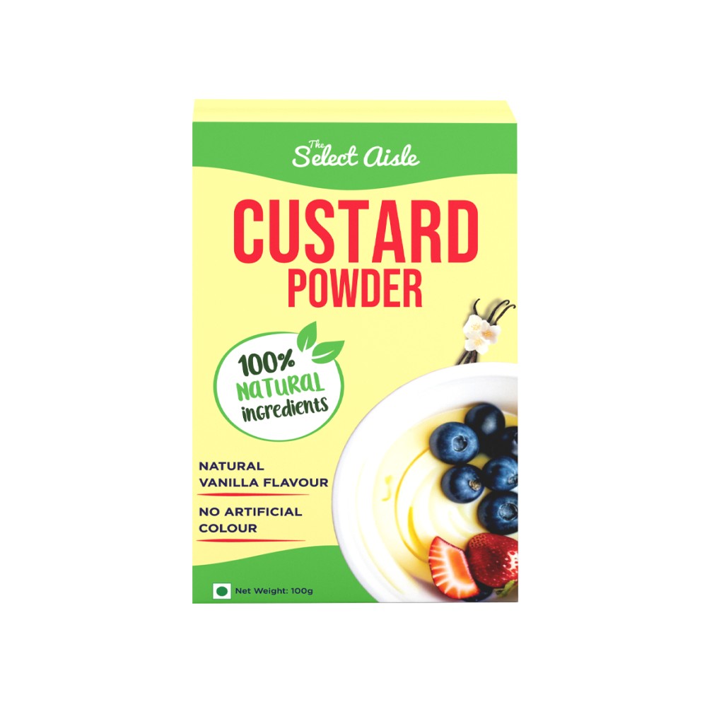 The Select Aisle Natural Vanilla Custard Powder Price - Buy Online at ...