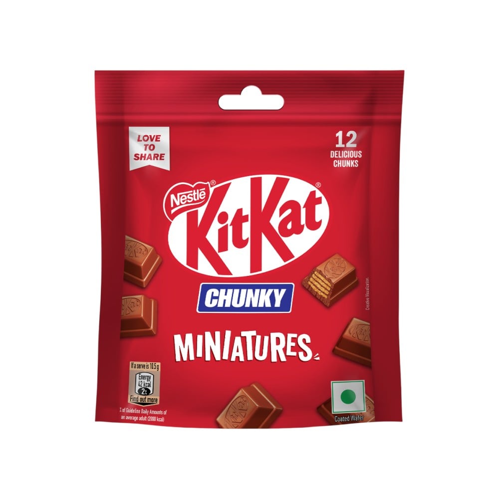 Nestle KitKat Chunky Miniatures Pack Price - Buy Online at ₹199 in India
