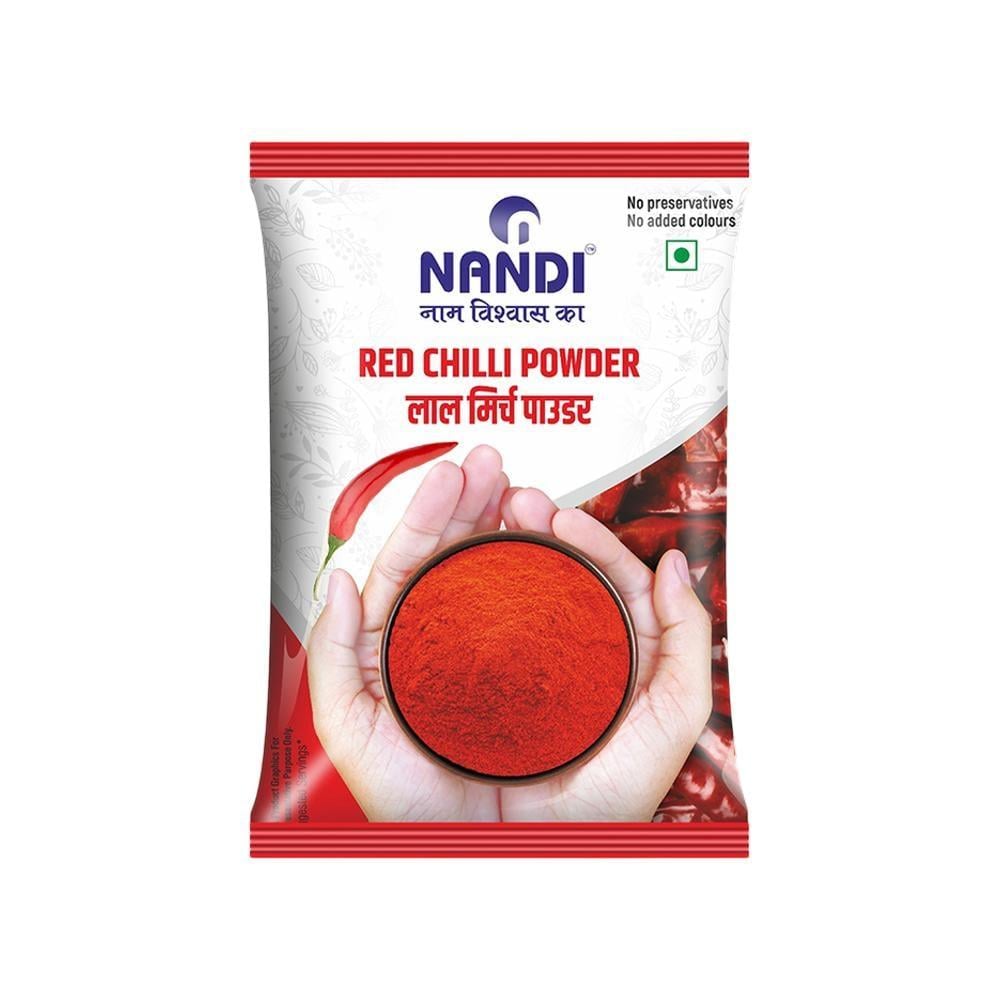 Nandi Red Chilli/ Lal Mirch Powder Price - Buy Online at Best Price in ...