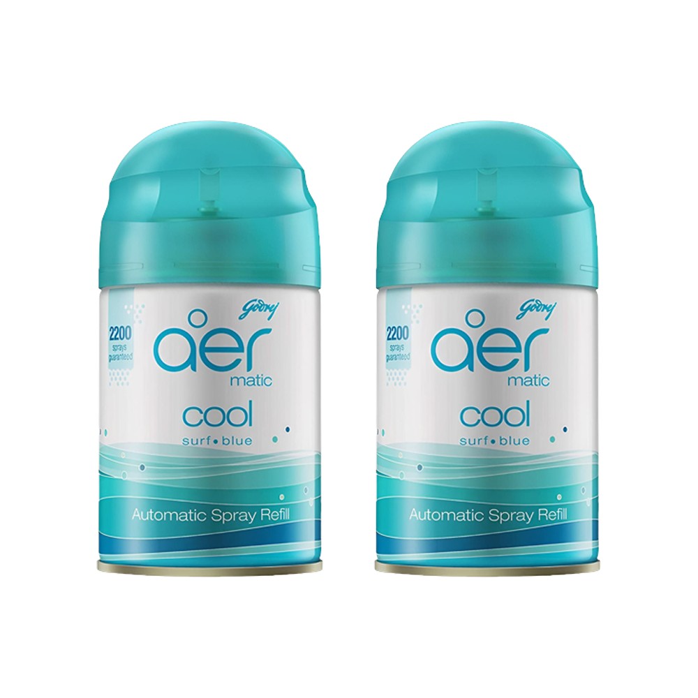 Godrej Aer Matic Air Freshener - Cool Surf Blue (Cool Surf Blue) - Pack ...